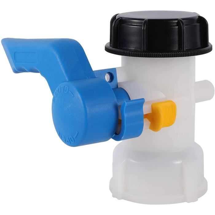 Adaptateur IBC 60 mm à 60mm Vanne Cuve 1000l PlastiqueRaccord Cuve 1000 ...