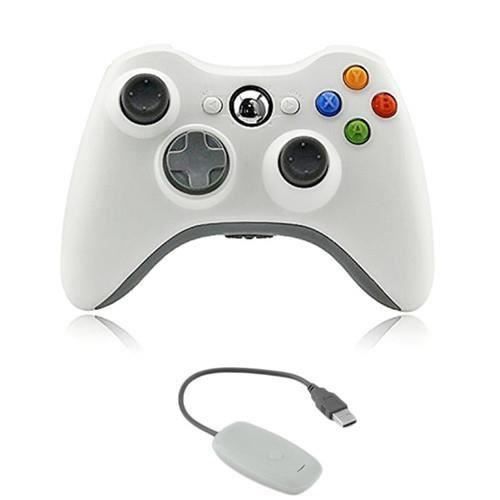 Manette sans Fil pour Xbox 360, Manette de Jeu sans Fil avec Double ...