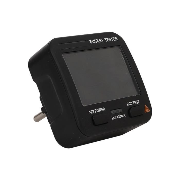 Duokon testeur de sécurité de prise ZT‑E2 testeur de prise de fuite ...