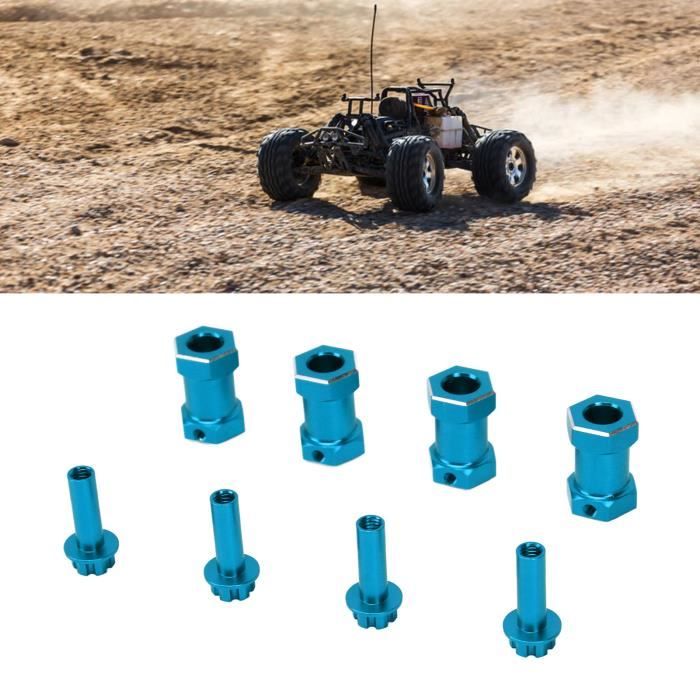 Moyeu hexagonal de roue RC 4 Pcs RC Wheel Hex Hub Alliage d'aluminium ...