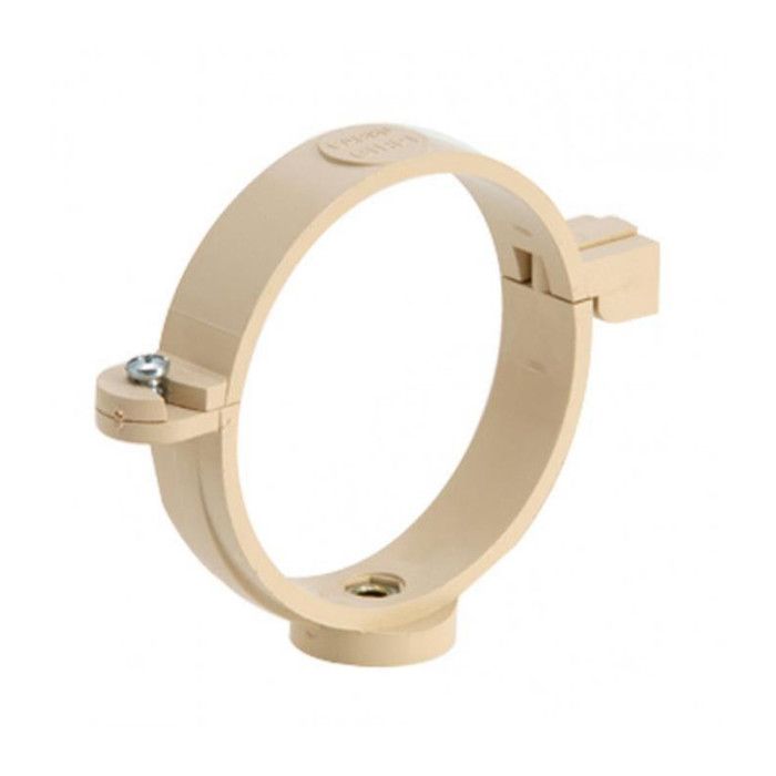 Collier à bride de descente Ø 80 mm - Girpi - Sable - Insert 7 x 150 ...