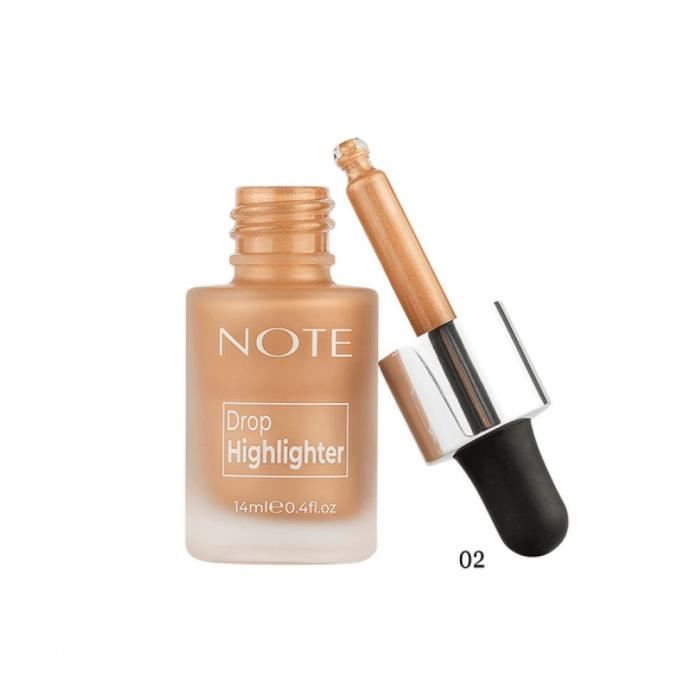 NOTE SURLIGNEUR DROP HIGHLIGHTER - 02 CHARMING DESERT14 ml - Cdiscount ...
