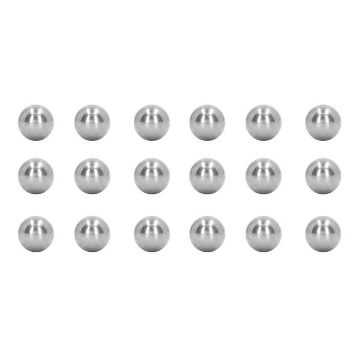 Qiilu Billes roulantes de 7 mm 1000 pièces 7mm billes en acier au ...