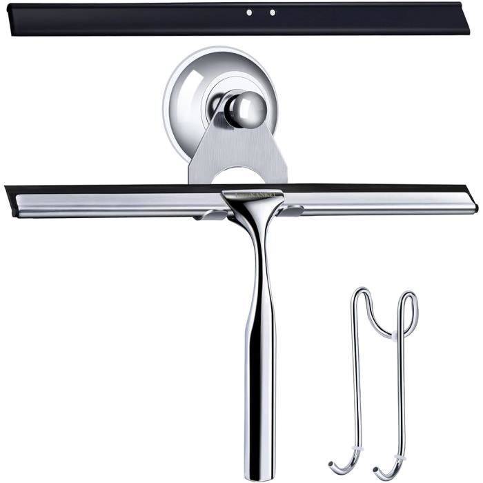 Raclette De Douche Avec Porte-Ventouse,Crochetraclette De Ménage ...