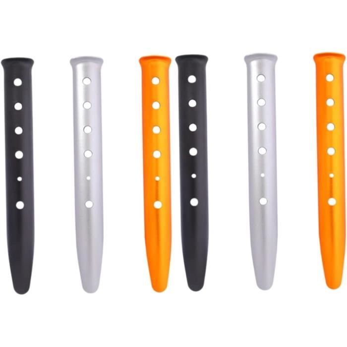 6 Pièces Ancre De Randonnée Abri Lourd Pointes En Métal Clou U-Shape ...