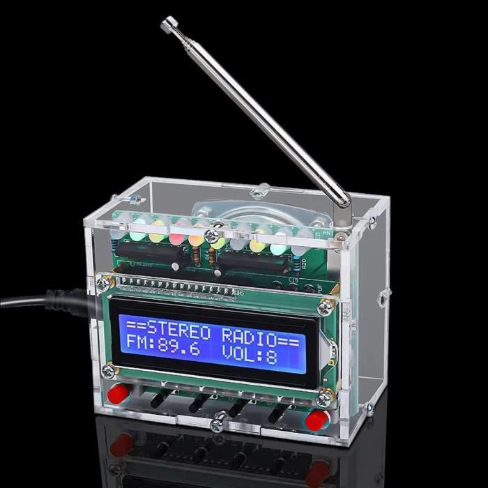 Kit Radio Fm, Kit Électronique Rda5807 Récepteur Radio Fm Numérique 5 W ...
