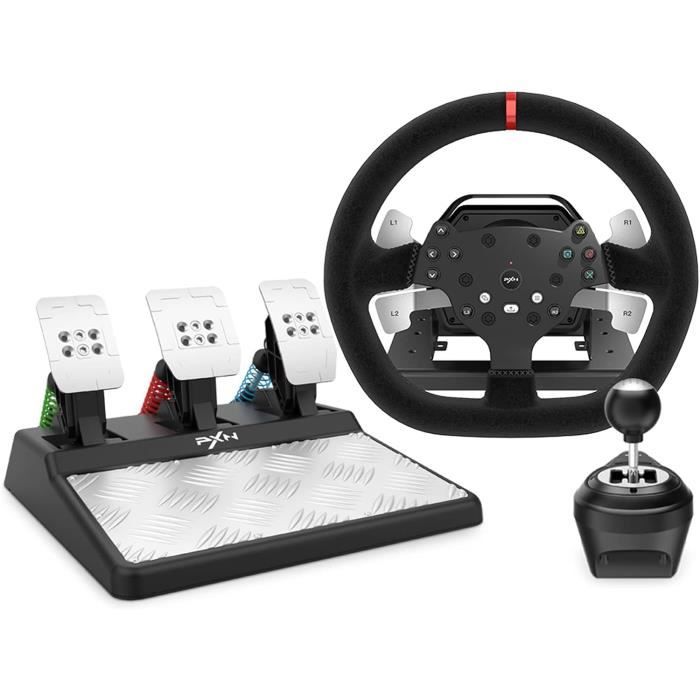 Gaming Wheel -V10 (Pc - Ps3 - Ps4 - Xbox One-Switch)[Y690] - Cdiscount ...