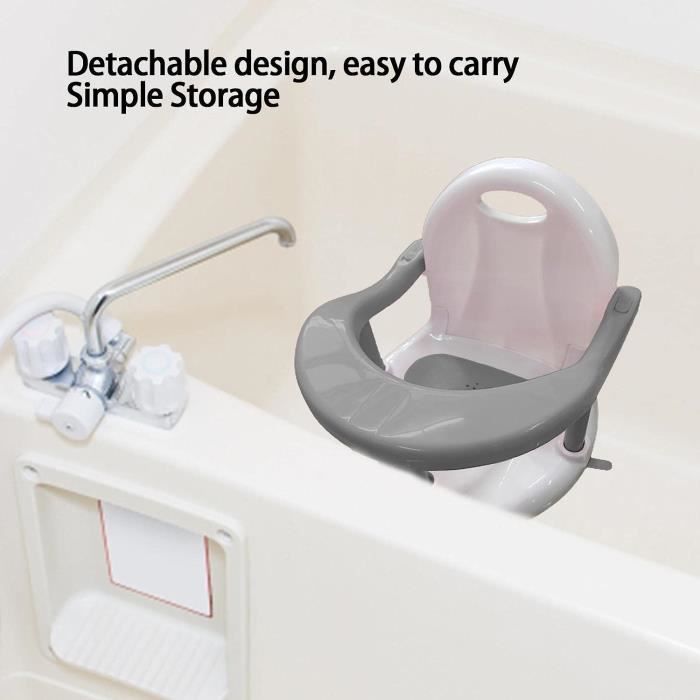 Siège De Bain Pour Bébé Chaise De Baignoire Portable Nouveau-Né Siège ...