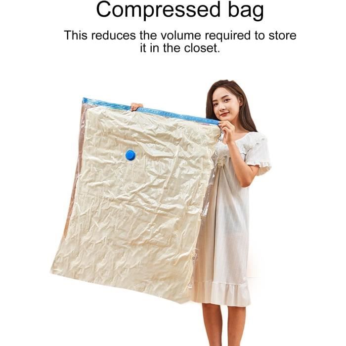 Sac De Rangement À Compression Sous Vide, Sacs Permettant De Gagner De ...