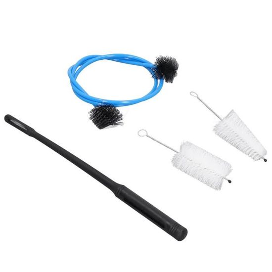 Ashata outil d'entretien d'instrument de musique Kit de nettoyage de trompette Valve d'embout ...