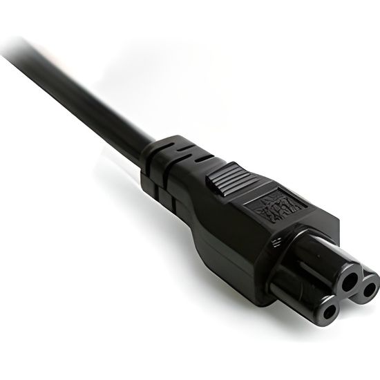 Cable d-alimentation Tripolaire en trefle 2m - Cdiscount Informatique