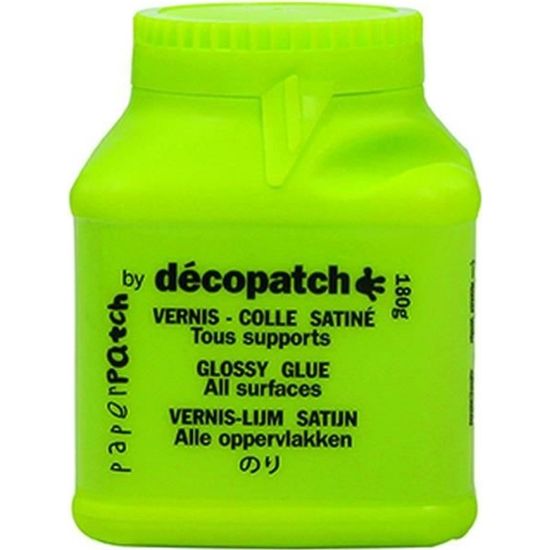 Colle Paperpatch DECOPATCH - Vernis-colle pour papier - 180g ...