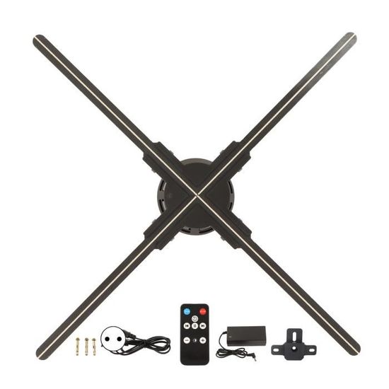 Projecteur d'hologramme 3D - EJ.LIFE - 520x520mm - WiFi - HD 2K - 624 LED - Cdiscount TV Son Photo