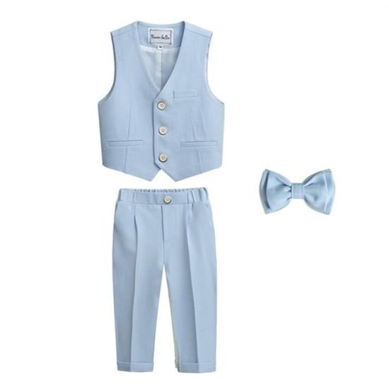3 Pièces Ensemble de Costume Garçons Smoking,Enfants Gentilhomme ...