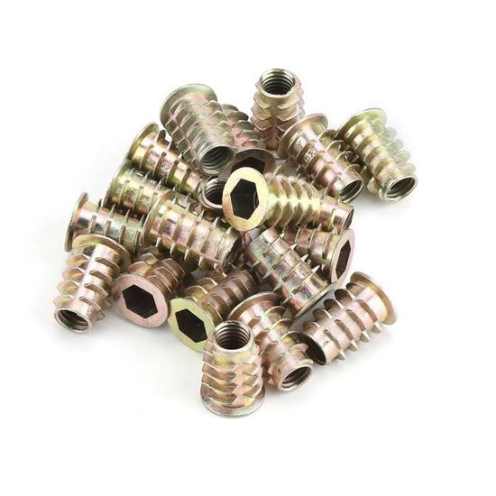 SURENHAP Écrou hexagonal de tête d'entraînement 20Pcs M8 Filetage 20mm ...