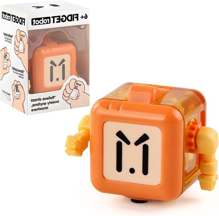 Fidget Toy Cube Anti Stress Jouet, Transformer Robot Jouets 4 Function ...
