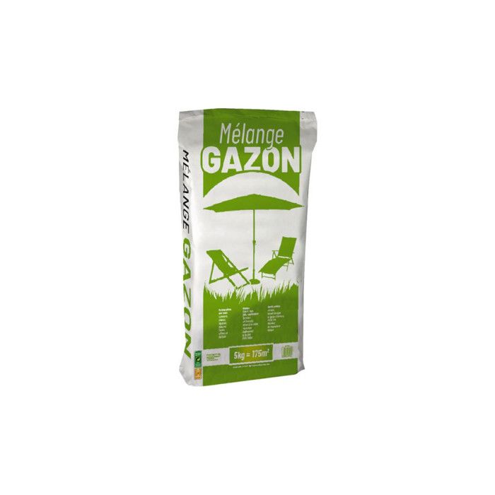 Mélange Semence Gazon Universel - 5 Kg - Cdiscount Jardin