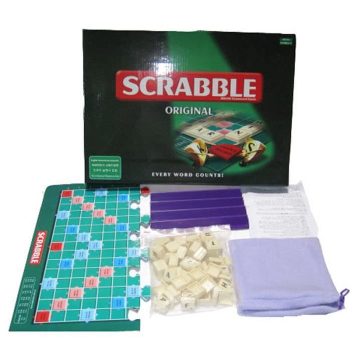 Scrabble Board Game - Version anglaise - Cdiscount Jeux - Jouets