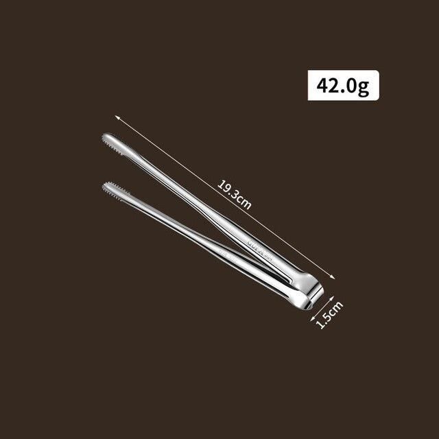 (small)Pince à pain en Silicone pour Bbq, pince à pâtisserie en acier ...