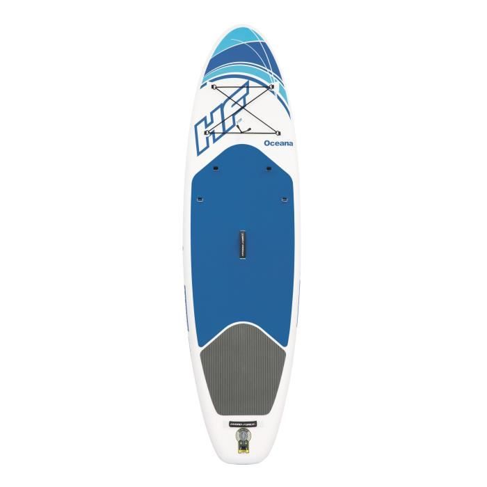 BESTWAY Paddle Oceana SUP - 305 x 84 cm - Hauteur 12 cm - 1 personne ...