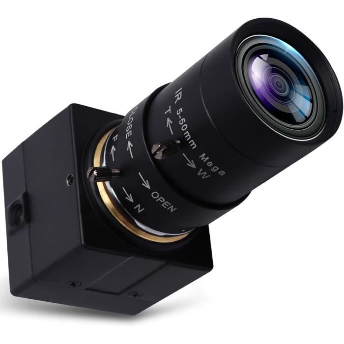 Caméra Usb Avec Zoom Optique 10X Et Objectif Varifocal 5-50Mm À Mise Au ...