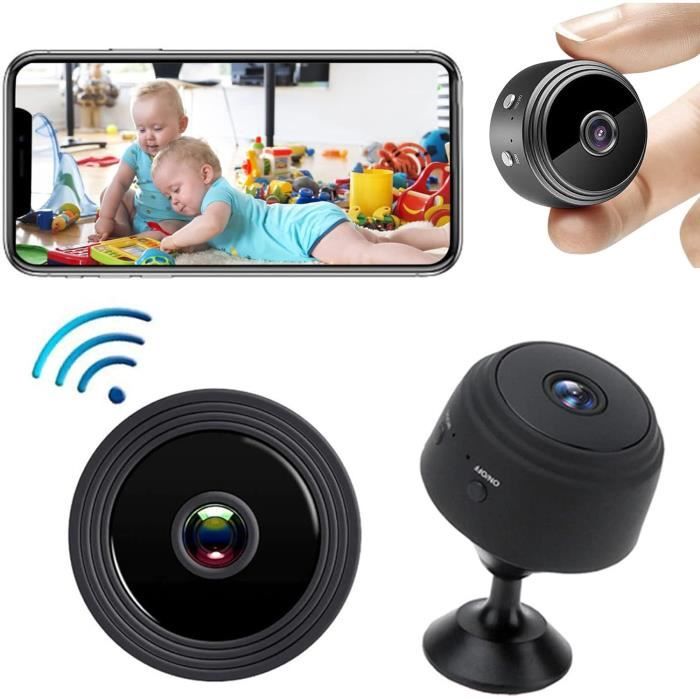2024 Mini Camera Espion Cachee Enregistreur,Full HD 1080P Micro Caméra ...