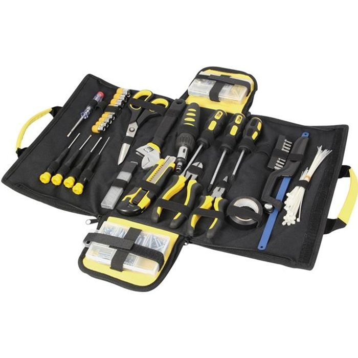 COGEX Kit d'outillage et quincaillerie 246 pièces - Cdiscount Bricolage