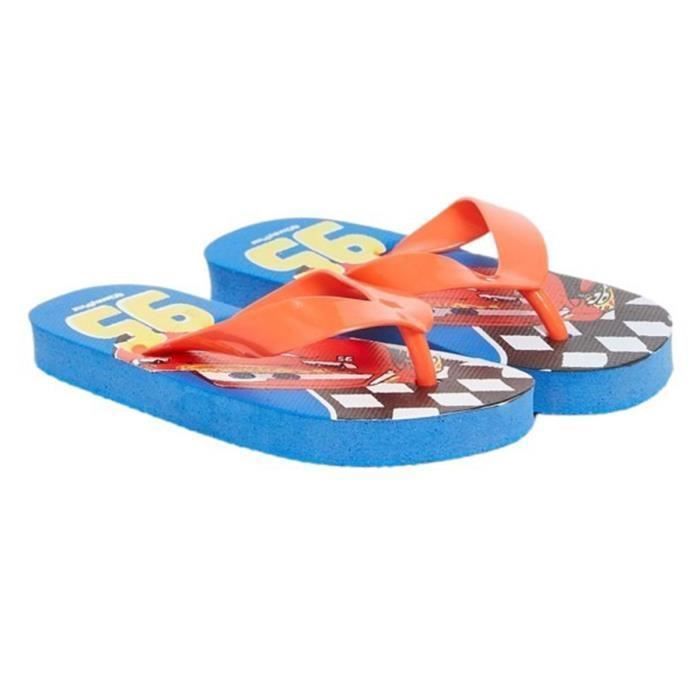 Tong Disney Cars - Garçon - Bleu - Synthétique - Cdiscount Sport