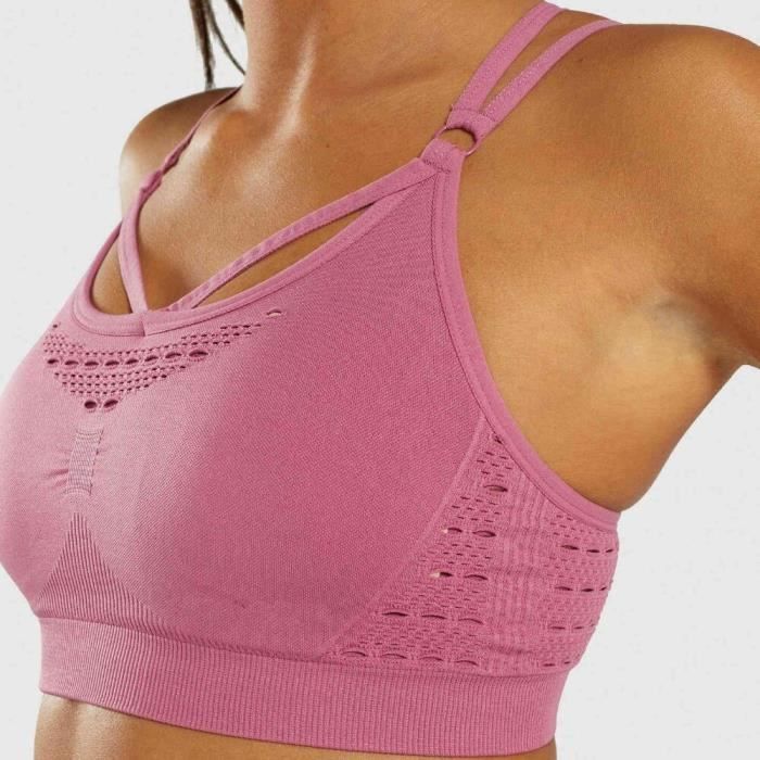 Textile Fitness Danse 2 Pièces Sexy Sport Costumes Sans Couture Yoga