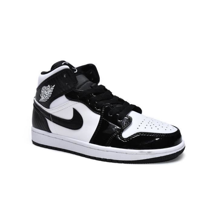 Basket niikke Airs Jordann 1 Low gang Chaussures ASW Black and ...