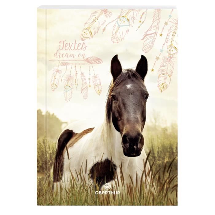 Cahier de textes "Cheval" - Cdiscount Beaux-Arts et Loisirs créatifs
