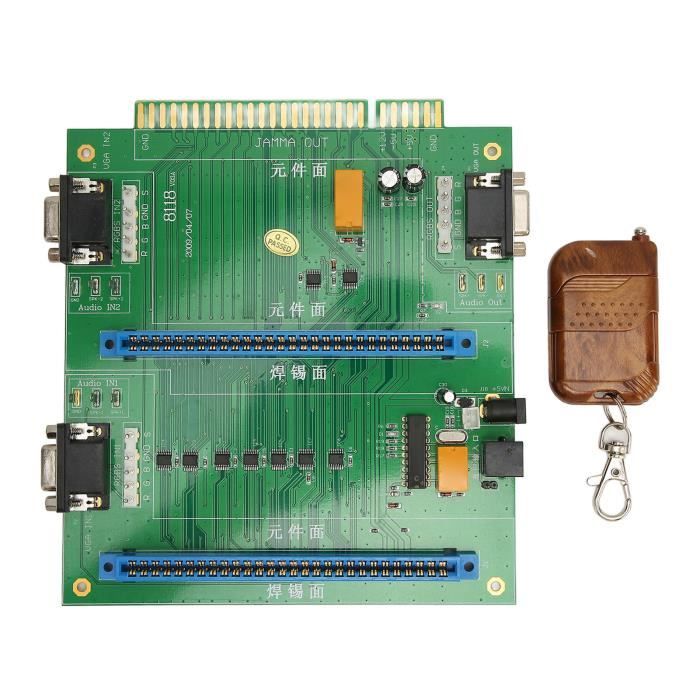 JIM-Jamma 2 in 1 switcher/distributeur multifonction avec télécommande ...