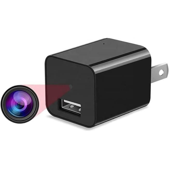 1080P Wifi Mini Caméra Prise Chargeur Puissance Hd Surveillance Sans ...