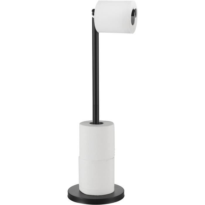 Support De Papier Toilette En Acier Inoxydable 304 Noir Avec Base ...