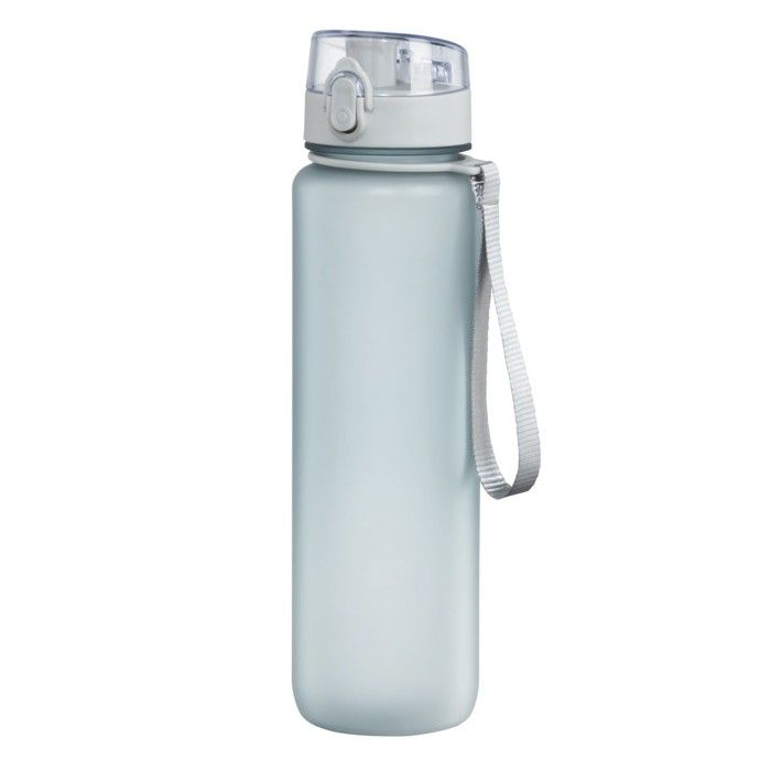 Gourde de sport avec dragonne, 1 litre, bleu transparent - Cdiscount Sport