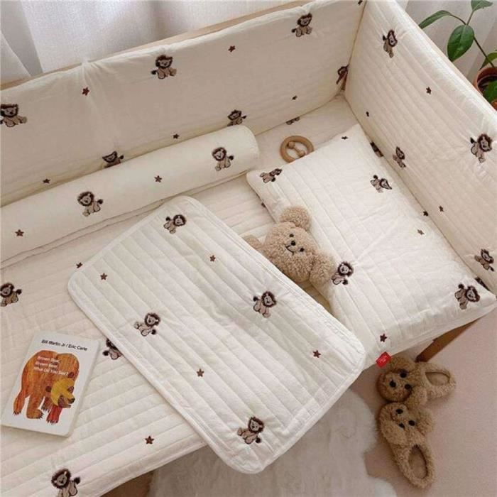 CO20877-MATELAS BEBE.Couvre lit en coton matelassé et anti rides pour ...