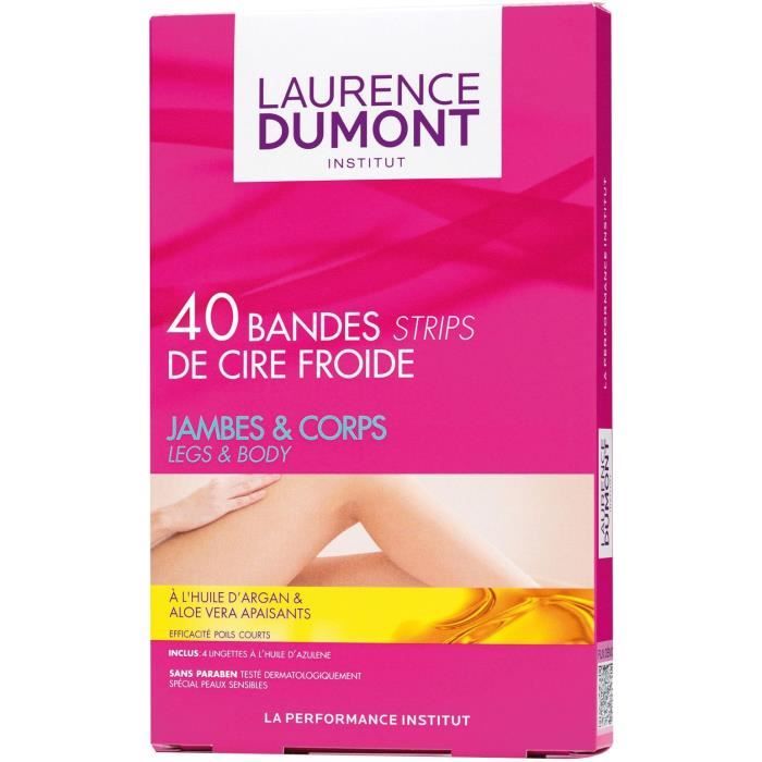 LAURENCE DUMONT INSTITUT CIRE FROIDE CORPS 40 BANDES - Cdiscount Au ...