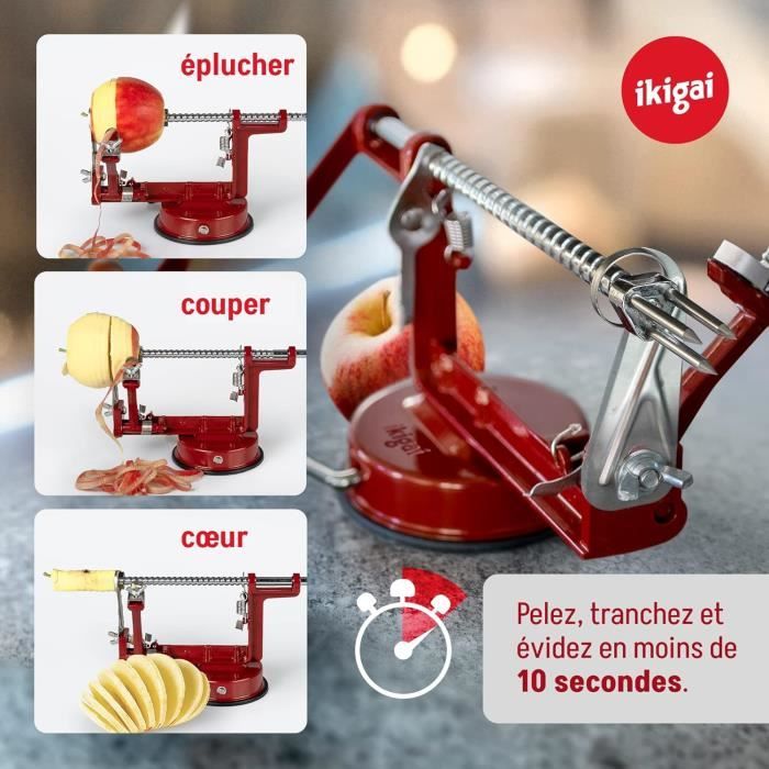 Epluche Manuel - Professionnel- Pèle-Pommes Multifonctionnel - Eplucher ...