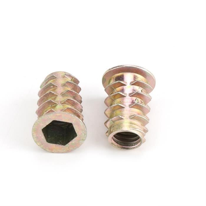 SURENHAP Écrou hexagonal de tête d'entraînement 20Pcs M8 Filetage 20mm ...