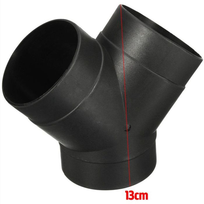 Conduit Tuduit de Chauffage 75mm + Sortie d'Air Chaud avec Pièce en Y ...