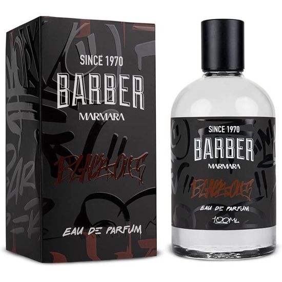 BARBER MARMARA Black OUT Eau de parfum Natural Spray Men 100 ml – Parfum pour homme – Parfum ...