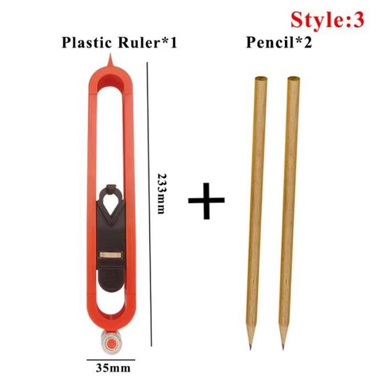 Tous les règles ABS 5 - Règle De Traçage De Profil, Jauge De Contour ...