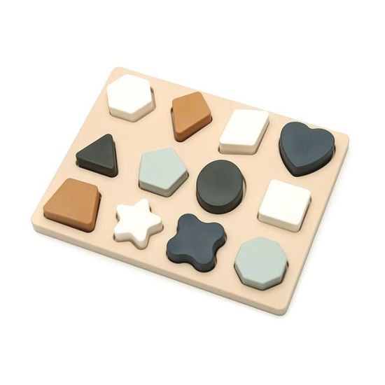 Casse-Tete BMQFQ 1 ensemble Silicone formes géométriques Puzzles ...
