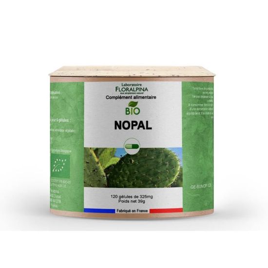Nopal bio 120 gélules - Cdiscount Santé - Mieux vivre