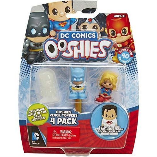 Ooshies Set 4 "DC Comics Series 1" Action Figure (4 Pack) - Cdiscount ...