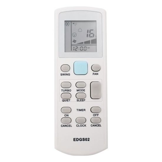 REMPLACEMENT CLIMATISEUR TELECOMMANDE POUR Daikin APGS02 EDGS02 ECGS02 ...