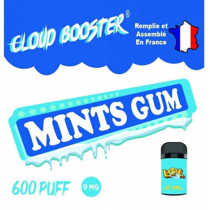 Puff rechargeable à cartouche - e liquide mint gum 9 mg - pod cigarette ...