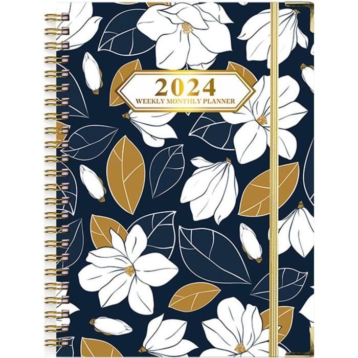 Calendrier Mensuel 2024 - Calendrier Mensuel 2024 - Agenda Mensuel Pour ...