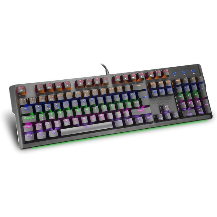 Vela LED Mechanical Gaming Keyboard -Clavier de Jeu mécanique -avec ...