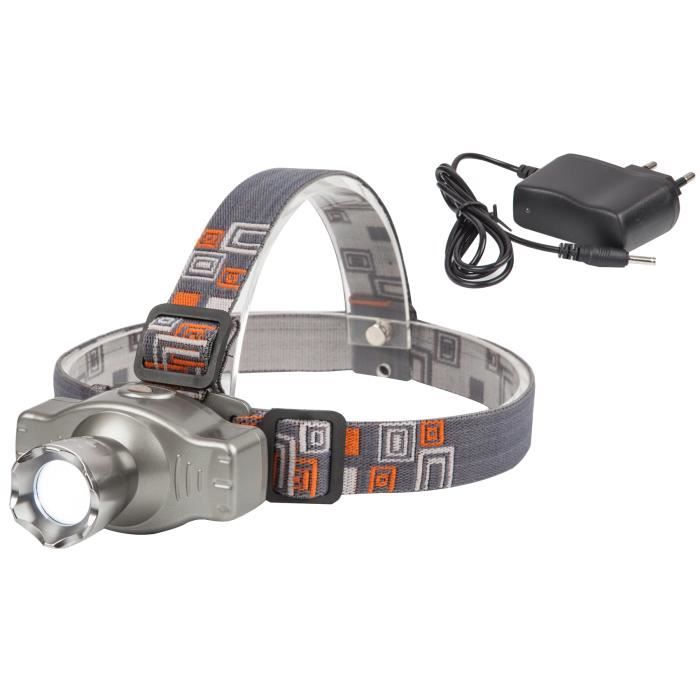 VTK Lighting - Lampe frontale CREE LED "Zaltana 3W-CHARGER" - 3 Watt ...